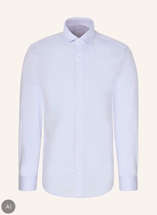 Seidensticker Seidensticker Jerseyhemd Slim Fit blau