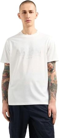 A|X Armani Exchange Homme, Tops, Blanc, Taille: 2XL Milano T-shirt