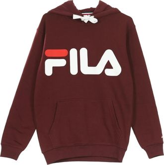 Fila Klassischer Logo Hoody Sweatshirt in Tawny Port - - Sweatshirts & Hoodies - Herren - Braun - L