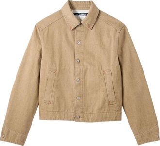 Jacquemus Homme, Vestes, Beige, Taille: L Outerwear Jacquemus