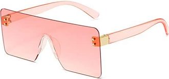 Generic Lunettes de soleil tendance sans cadre pour décoration de fête pour hommes et femmes (couleur : B, taille : 1) 2026