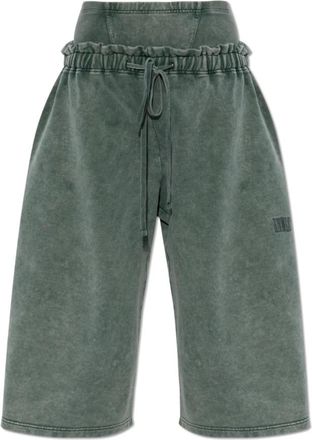 Charlotte Knowles Knwls, Femme, Pantalons, Vert, Taille: 38 FR Haze Sweat Shorts