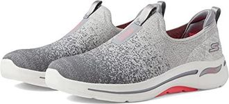 Skechers Femme Go Walk Arch Fit Lunar Views Basket, Gris, 41 EU