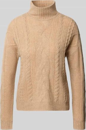 Christian Berg Kaschmirpullover mit Zopfmuster