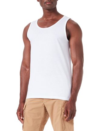 Trigema Herren Top Tr&auml;gershirt 636401, Wei&szlig; (weiss), XXX-Large