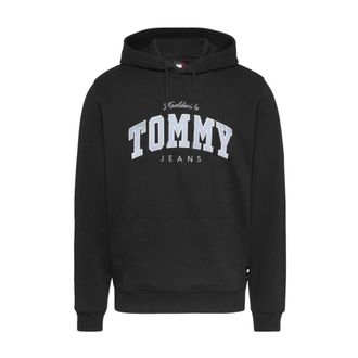 Tommy Hilfiger Varsity Sweatshirt - - Sweatshirts & Hoodies - Herren - Schwarzk - L