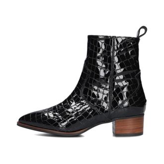 Lina Locchi Elegante Schwarze Stiefeletten - - Shoes - Damen - Schwarzk - 37 EU