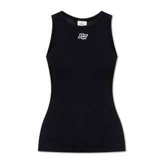 Munthe Top Tezza - - Tops - Damen - Schwarzk - 2XL