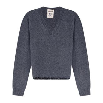 Semicouture Maglia Celia - - Knitwear - Damen - Grau - XL