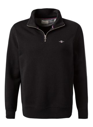 GANT Herren Troyer beige Baumwolle unifarben