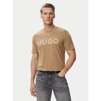 HUGO BOSS T-Shirt Dulivio 50467556 Beige Regular Fit