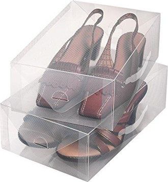 Ordinett Set mit 2 Schuhhaltern M Top Class, Polypropylen, Weiß, Medium