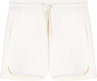 Emporio Armani Femme, Shorts, Blanc, Taille: 40 FR Shorts &agrave; Fentes Arrondies sur le C&ocirc;t&eacute;
