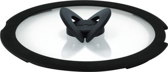 T-fal Ingenio Glasdeckel, 18 cm x 2,5 cm, platzsparende Aufbewahrung, klappbarer Griff, schnelleres Kochen, Ingenio-kompatibel, spülmaschinenfest, Hochleist