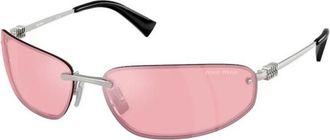 Miu Miu Hochwertige A50S Brille mit Top-Service - - Accessories - unisex - Grau - 68 MM