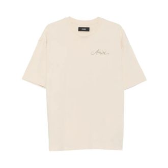 Amiri T-Shirts - - Tops - Herren - Beige - M