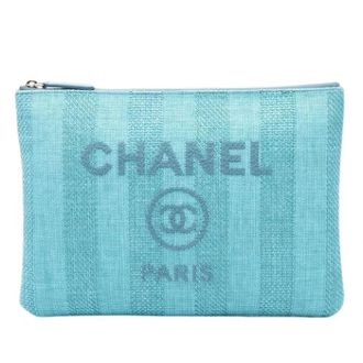 Chanel Pre-owned Stoff chanel-taschen - - Pre-owned - Damen - Blau - ONE SIZE