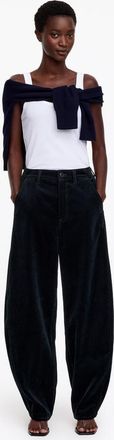 Arket Cordhose Mit Barrel-Schnitt -Blau