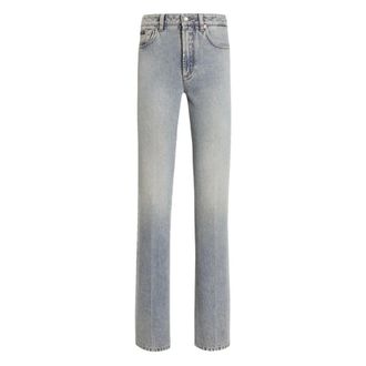 Dolce & Gabbana Logo-Plaque Jeans - - Jeans - Damen - Blau - XL