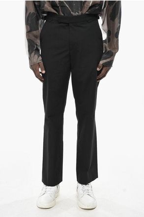 Vivienne Westwood Virgin Wool Straight-Leg Pants SANG with Side Adjuster size 48