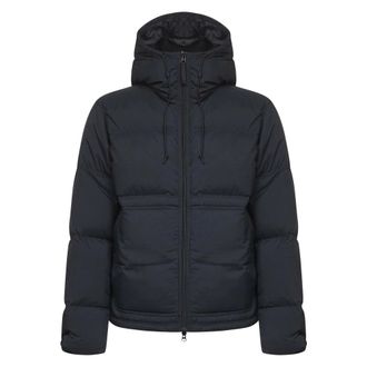 Stone Island Homme, Vestes, Noir, Taille: S Manteau rembourr&eacute; noir &agrave; capuche