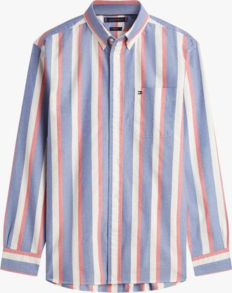 Tommy Hilfiger Chemise &agrave; rayures en coton