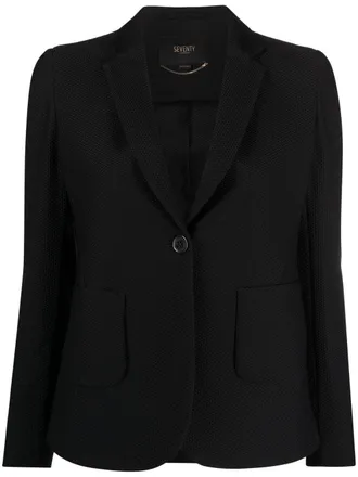 Seventy veste &agrave; simple boutonnage - Noir