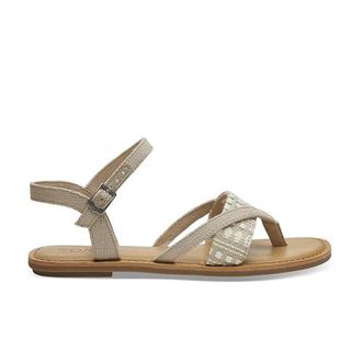 Toms Lexie, Sandale plate, Tan