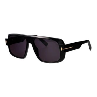Tom Ford Turner Sonnenbrille - - Accessories - Herren - Schwarzk - 58 MM