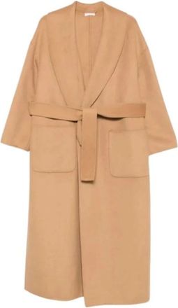 Liu Jo Femme, Manteaux, Beige, Taille: 42 FR Long Coat