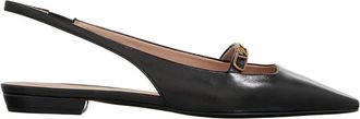 Emporio Armani Hera Ballet Flat - Gr. 36 (EU) - in Schwarz