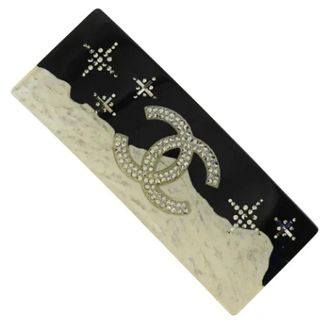 Chanel Pre-owned Stoff haarspangen - - Pre-owned - Damen - Schwarzk - ONE SIZE