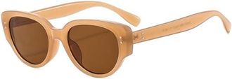 Generic Lunettes De Soleil D&eacute;coratives For Hommes, Monture Fine, Id&eacute;ales For Les Vacances Et Le Sport En Ext&eacute;rieur(Brown)