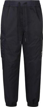 Moncler Gabardine Cargo Hose - - Trousers - Herren - Blau - S