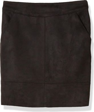 Only Damen Onljulie Fauxsuede Skirt Tall Fn Otw Rock, Schwarz, 34 EU