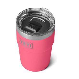 Yeti Rambler Stapelbarer Becher Mit MagSlider Deckel, Tropical Pink, 16 oz (473 ml)