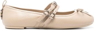 Pinko Gioia Ballerinas - Nude