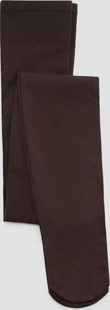 Mango Collants essentiels color&eacute;s chocolat - Femme - S - MANGO