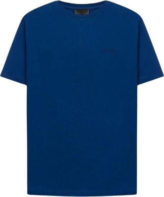 Dondup Homme, Tops, Bleu, Taille: 2XL T-shirt en jersey regular