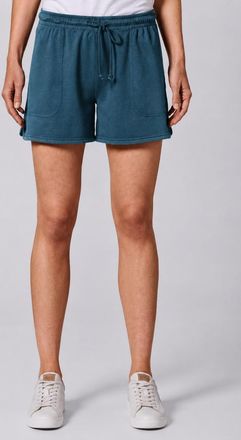 Hempage Hempage Damen vegan Shorts Pique Jersey Reef Teal