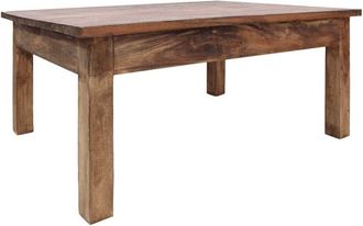 vidaXL Couchtisch Massives Mahagoniholz 96x73x45 cm Vidaxl