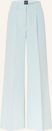 HUGO BOSS Marlenehose Tiwi blau