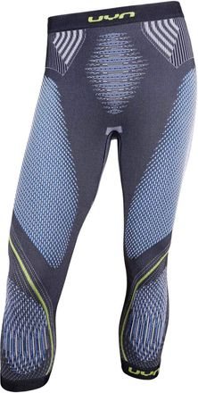 UYN Herren Hose Evolutyion UW M Melange Hose, Anthracite Melange/Blue/Yellow Shiny, XXL, U100051