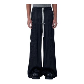 Rick Owens Homme, Pantalons, Noir, Taille: XL Pantalon Cargobelas