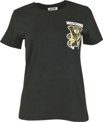 Moschino Femme, Tops, Noir, Taille: 44 FR T-Chemises