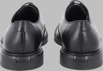 HUGO BOSS Leather Lace-Up Oxford - Black