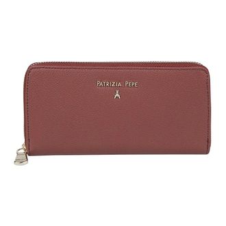Patrizia Pepe Portefeuille Continental - Femme - Accessoires - Rouge - Taille: ONE Size
