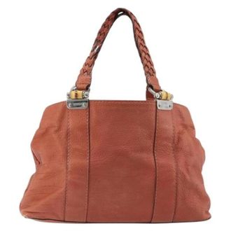 Gucci Sac &agrave; main vintage en cuir Pre-owned - Femme - Pre-owned - Rose - Taille: ONE Size