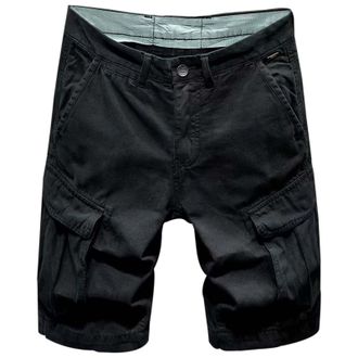 Generic Cargoshorts Herren Sommer, Cargo Jeans Stretch Kurz, Chino Cargohose Herren mit Multi Taschen Baumwolle Einfarbig Bermuda Shorts Atmungsaktiv Freizeit
