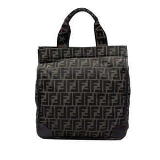 Fendi Sac cabas Pre-owned en toile - Femme - Pre-owned - Brun - Taille: ONE Size